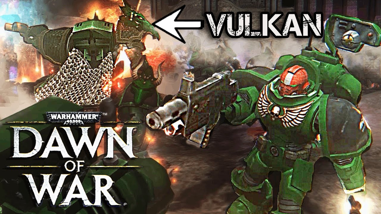 Vulkan & Primaris Salamanders vs Chaos! - Unification Mod: Survival ...
