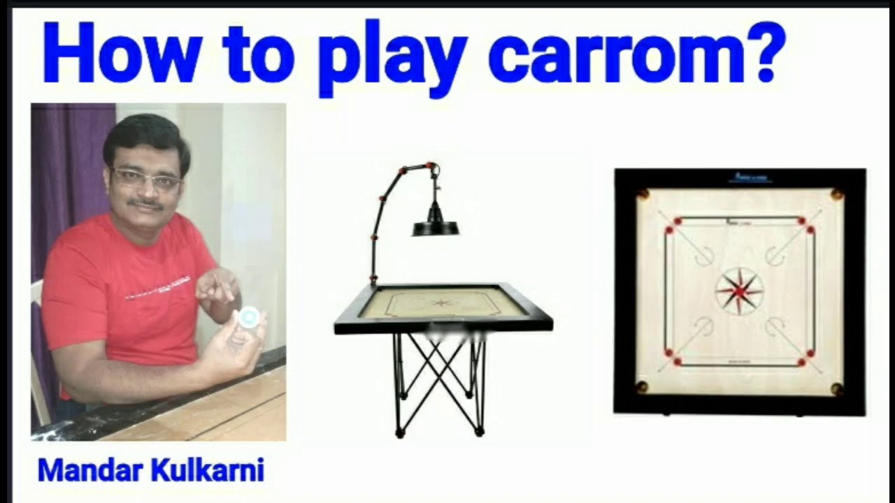 How to play carrom ? Basic carrom information - YouTube