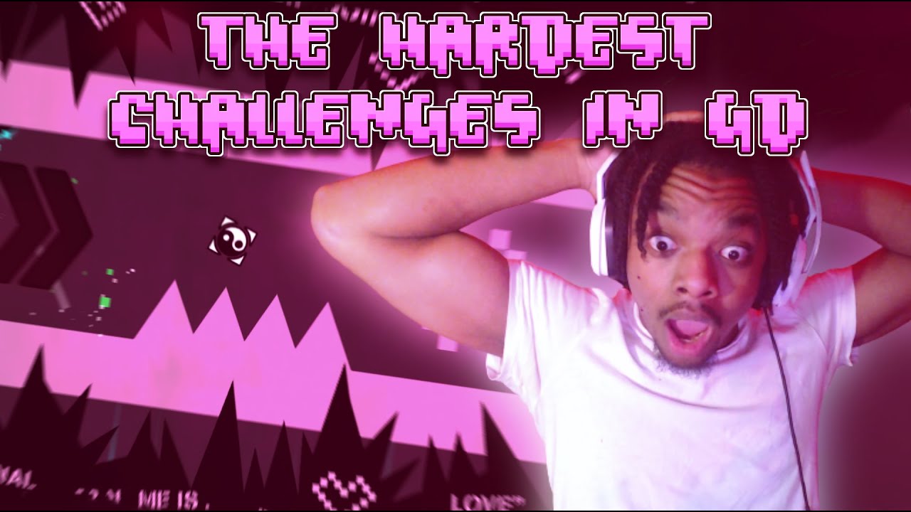 THE HARDEST CHALLENGES IN GEOMETRY DASH 2.11 - YouTube