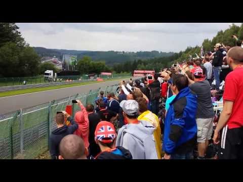 Formula 1 Spa 2013 Belgian Grand Prix Kemmel Straight Bronze F1