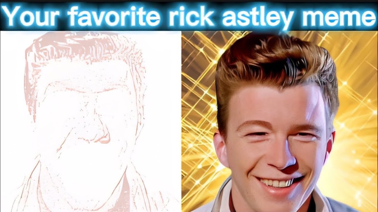 Rick astley becoming canny ( your favorite rick astley template) - YouTube