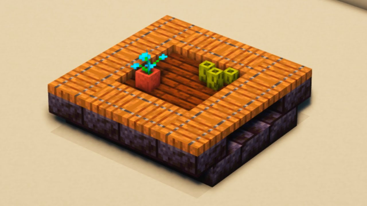 Large Powerful Table in Minecraft - YouTube