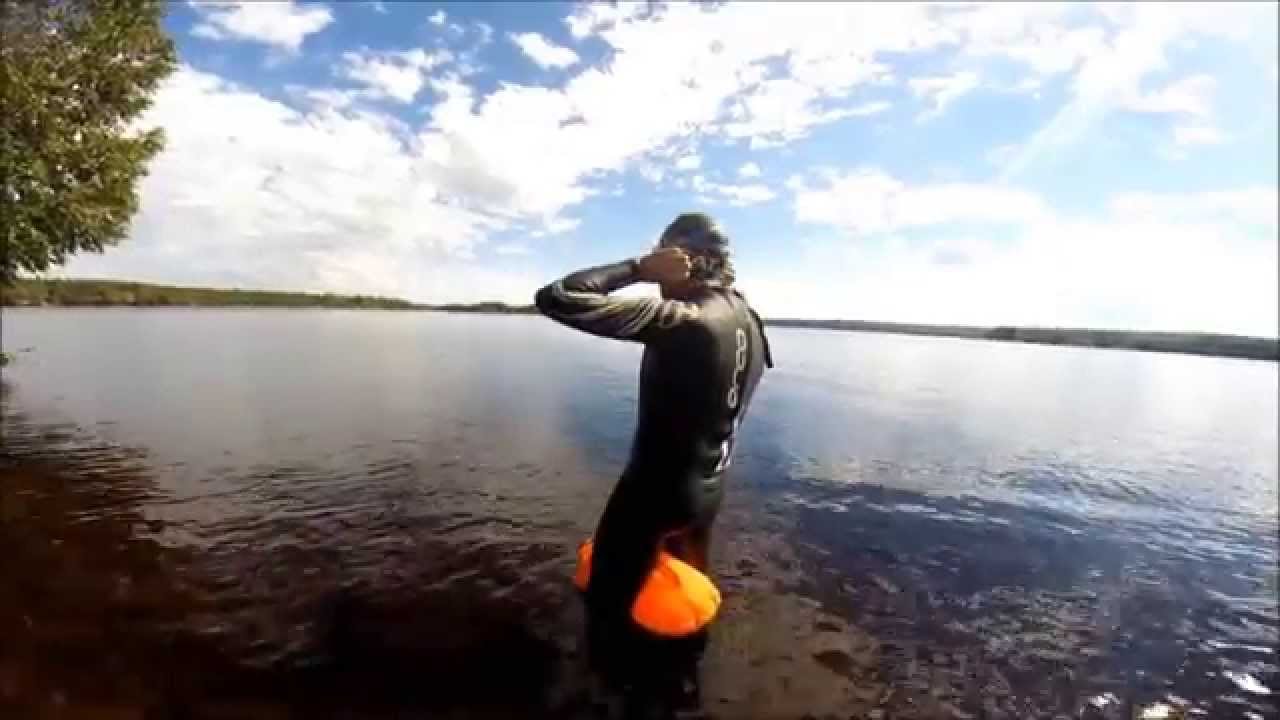 Swimming in the Arctic Circle - YouTube
