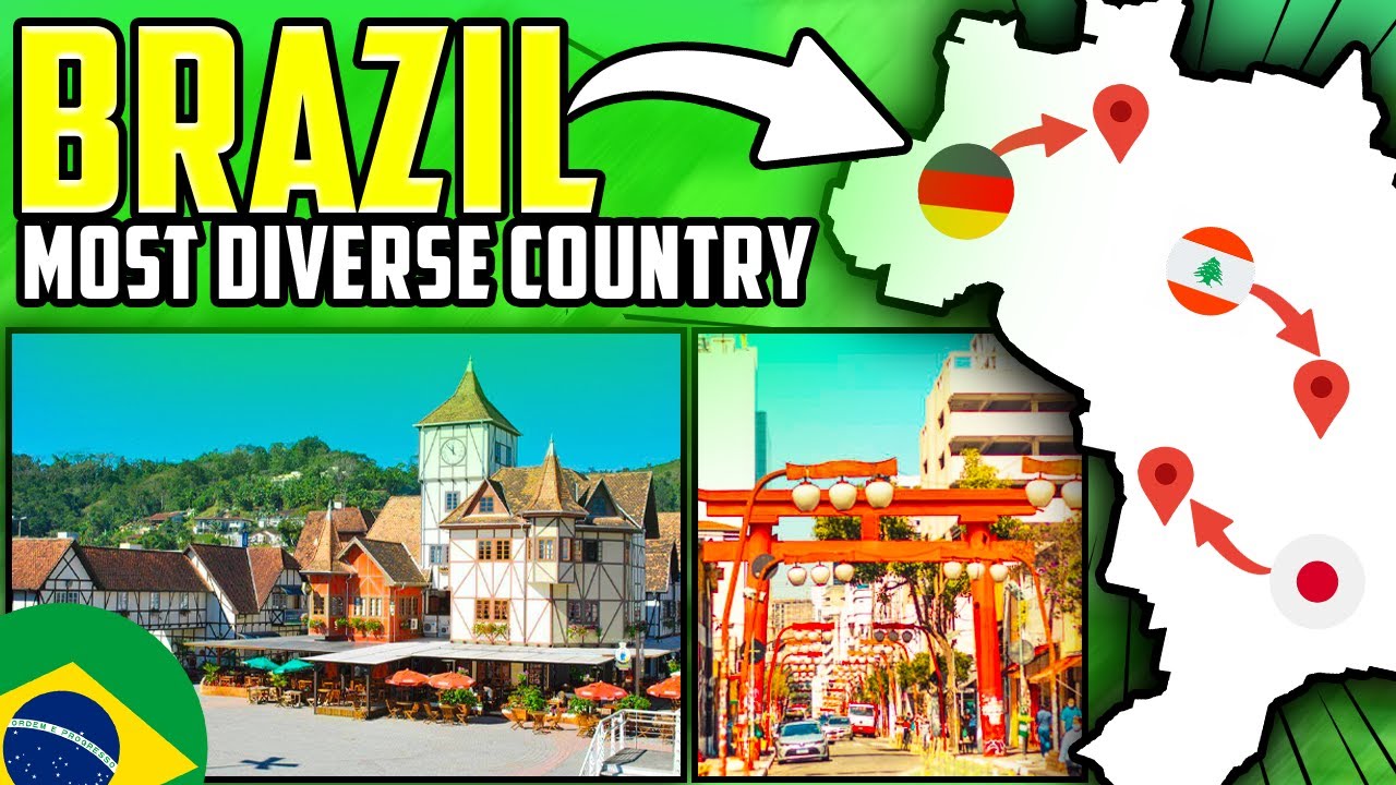 BRAZIL : Worlds Most Diverse Country - YouTube