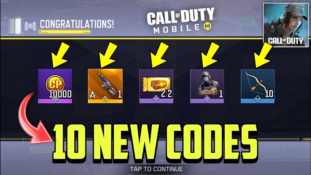 ⚠️NEW CODES⚠️CALL OF DUTY MOBILE REDEEM CODES 2024 - CODM CODE - CALL ...