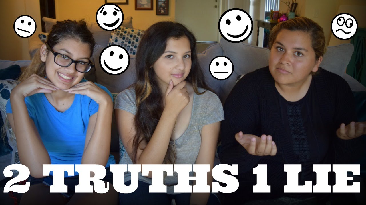 2 Truths 1 Lie Game (Ft. Sarah Palos) - YouTube