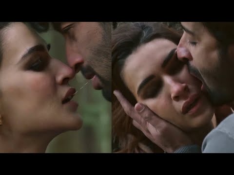 Kriti sanon hot kissing scene HD