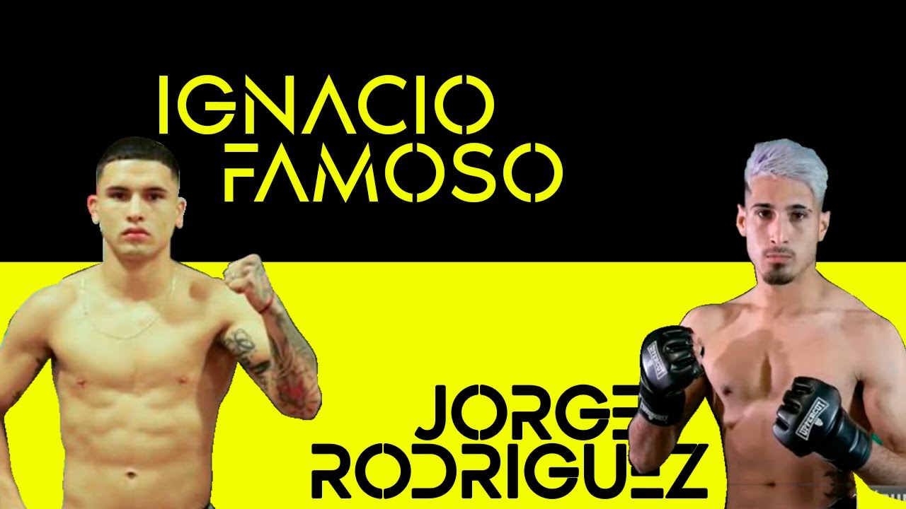 JORGE RODRÍGUEZ vs IGNACIO FAMOZO | PRELIMINARES | FUSION FIGHTING ...