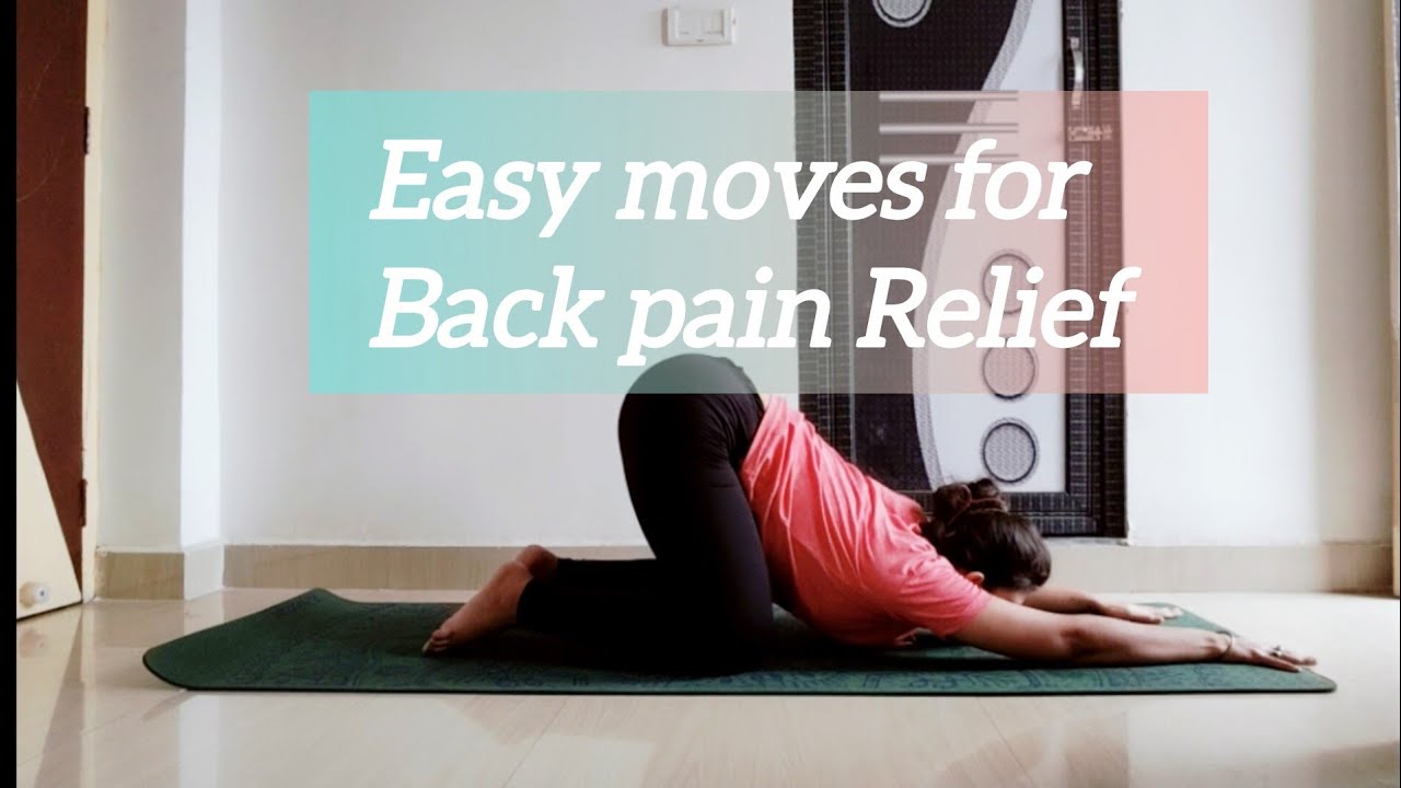 Yoga for Back Pain Relief | Gentle Movements for Office Workers ...