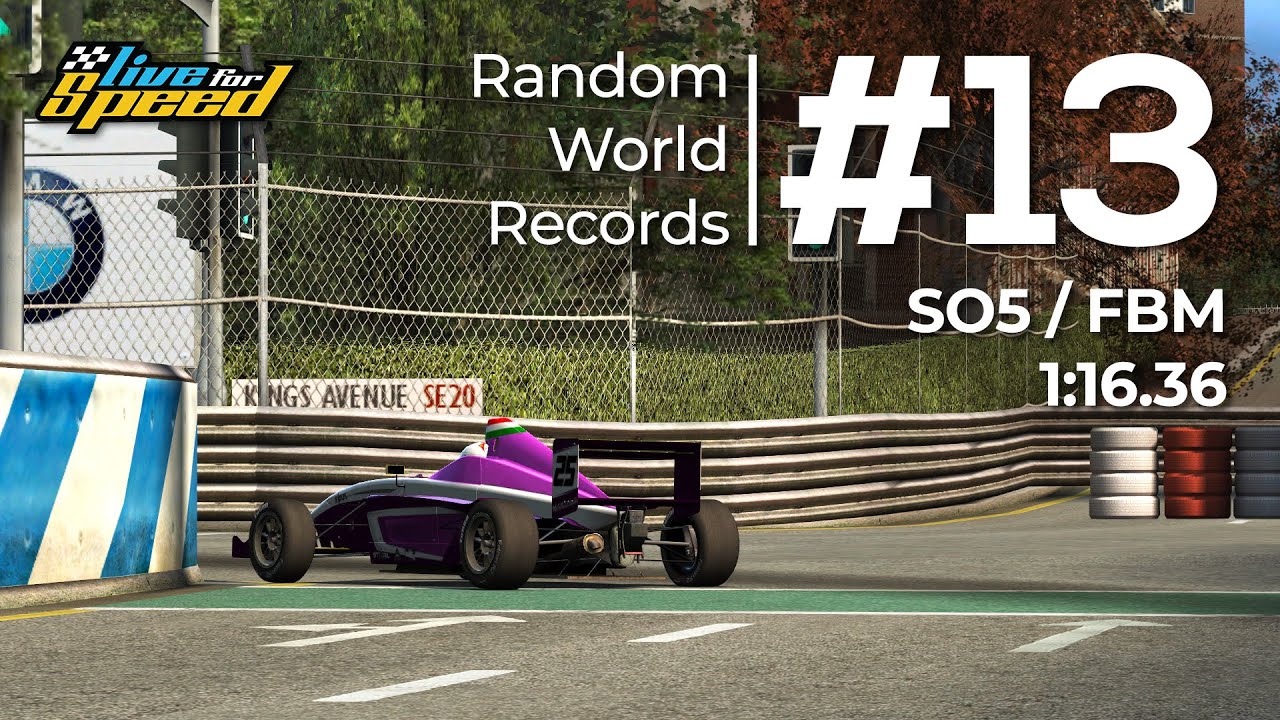 Live for Speed | Random World Records #13 | SO5 FBM 1:16.36 - YouTube