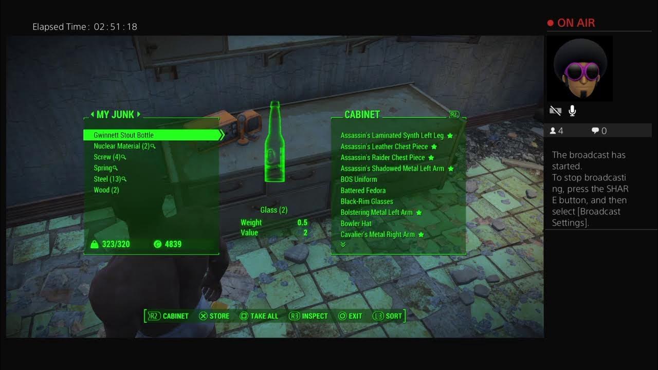 Customization(Fallout 4 part 50) - YouTube