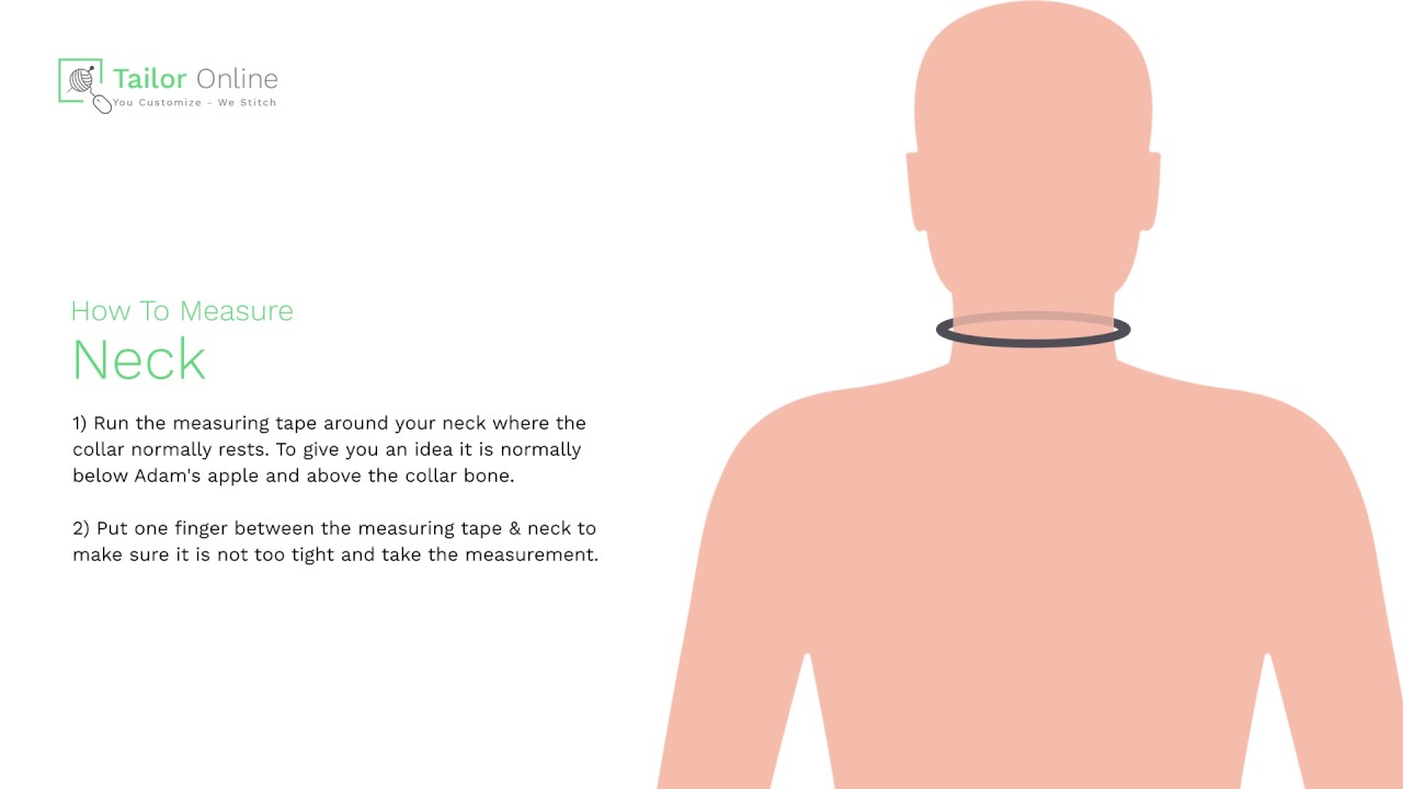 How to measure Neck - YouTube