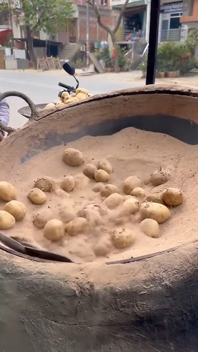 Boiled Potatoes Roasted Potatoes | #shorts #food #streetfood # ...