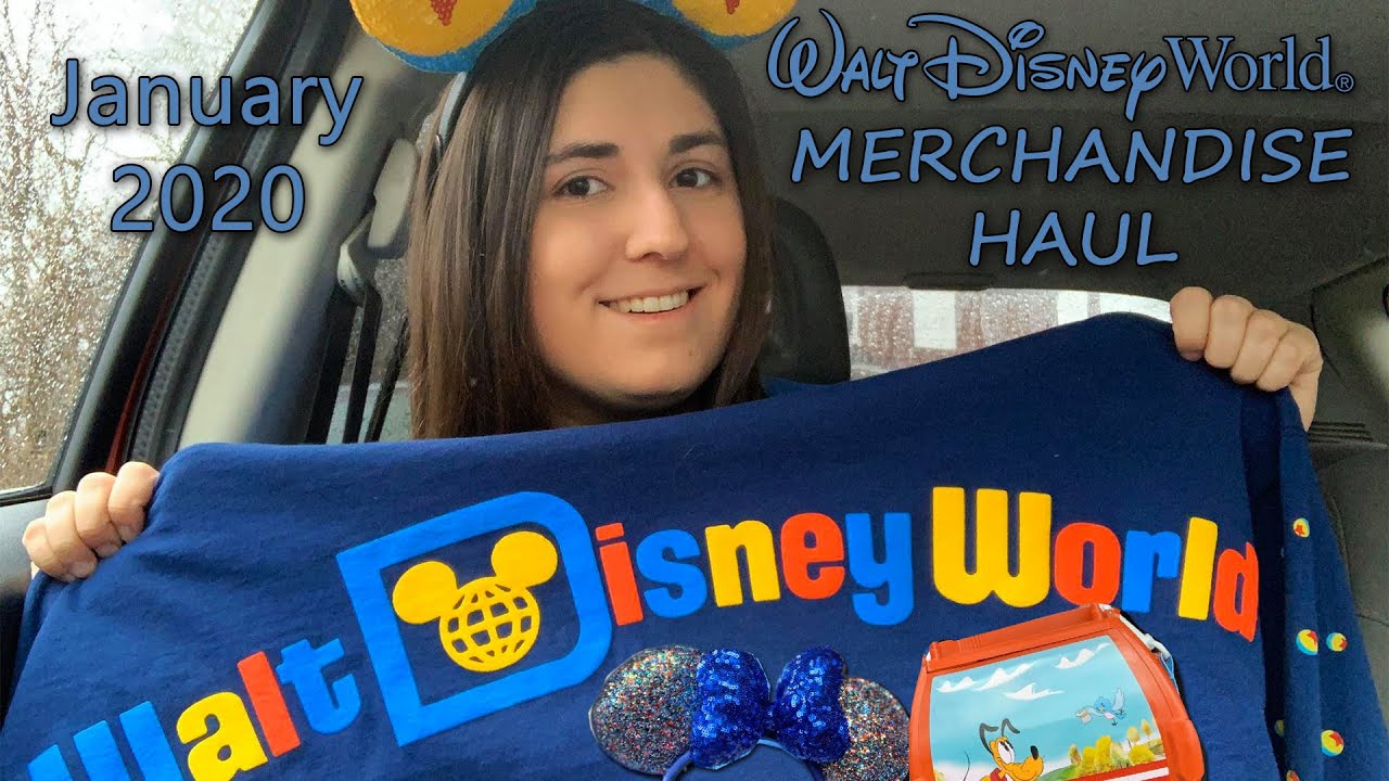 Disney World Merchandise Haul January 2020 - YouTube