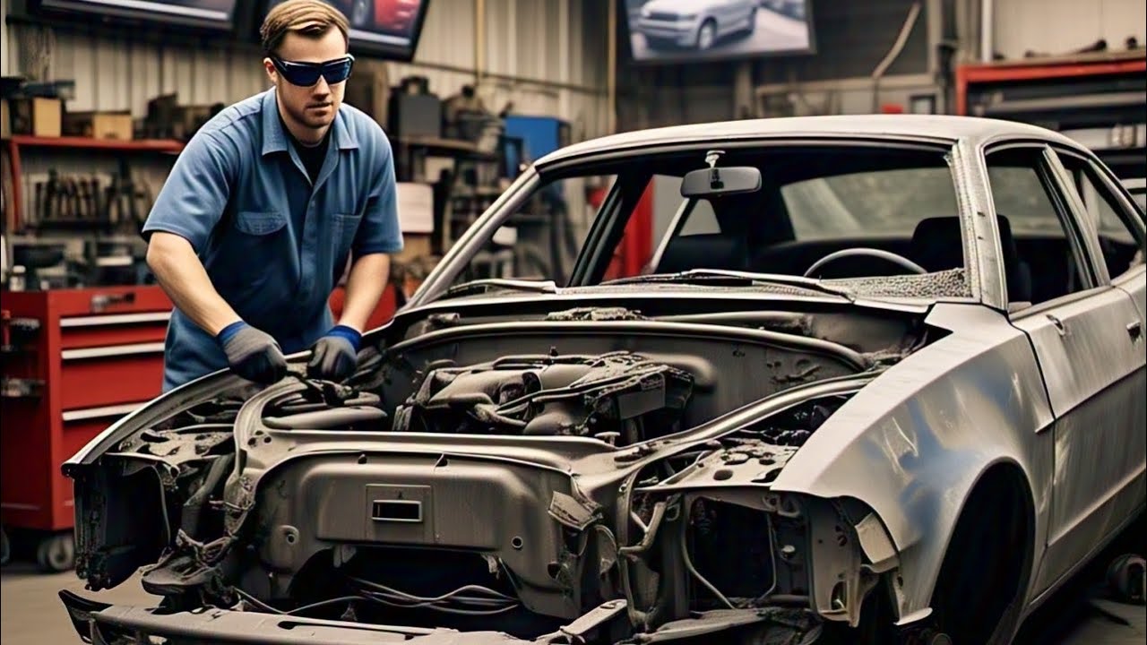 3 BALENO FRONT ACCEDENT FULLREPAIRING PROCESS AUTOMOBILESER video 3 ...