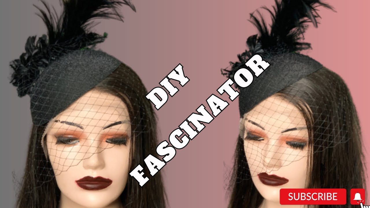 Simple way of making Net Fascinator in 3mins. - YouTube