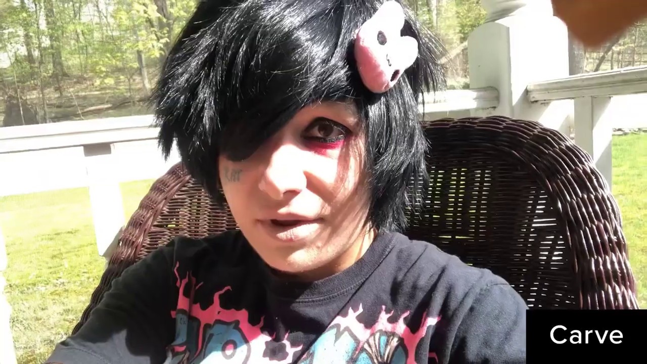 Abby brown emo makeup tutorial - YouTube