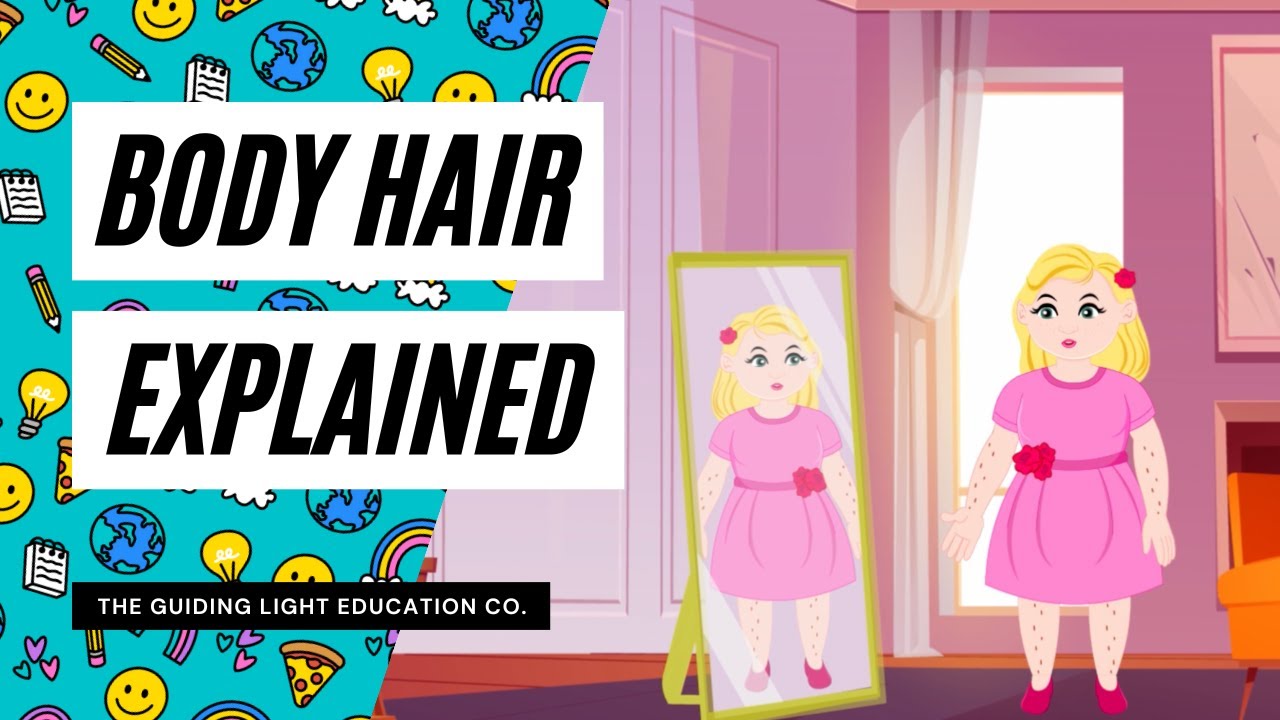 Body Hair Explained: A Kid Friendly Explanation for Understanding Body ...