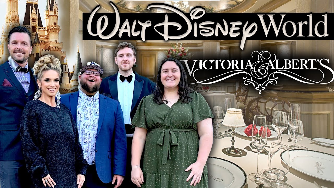 Disney World Victoria & Albert's |CHEFS TABLE & KITCHEN TOUR| Food ...