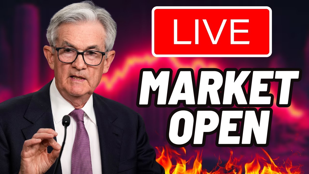 🚨LIVE: Market Open! - YouTube