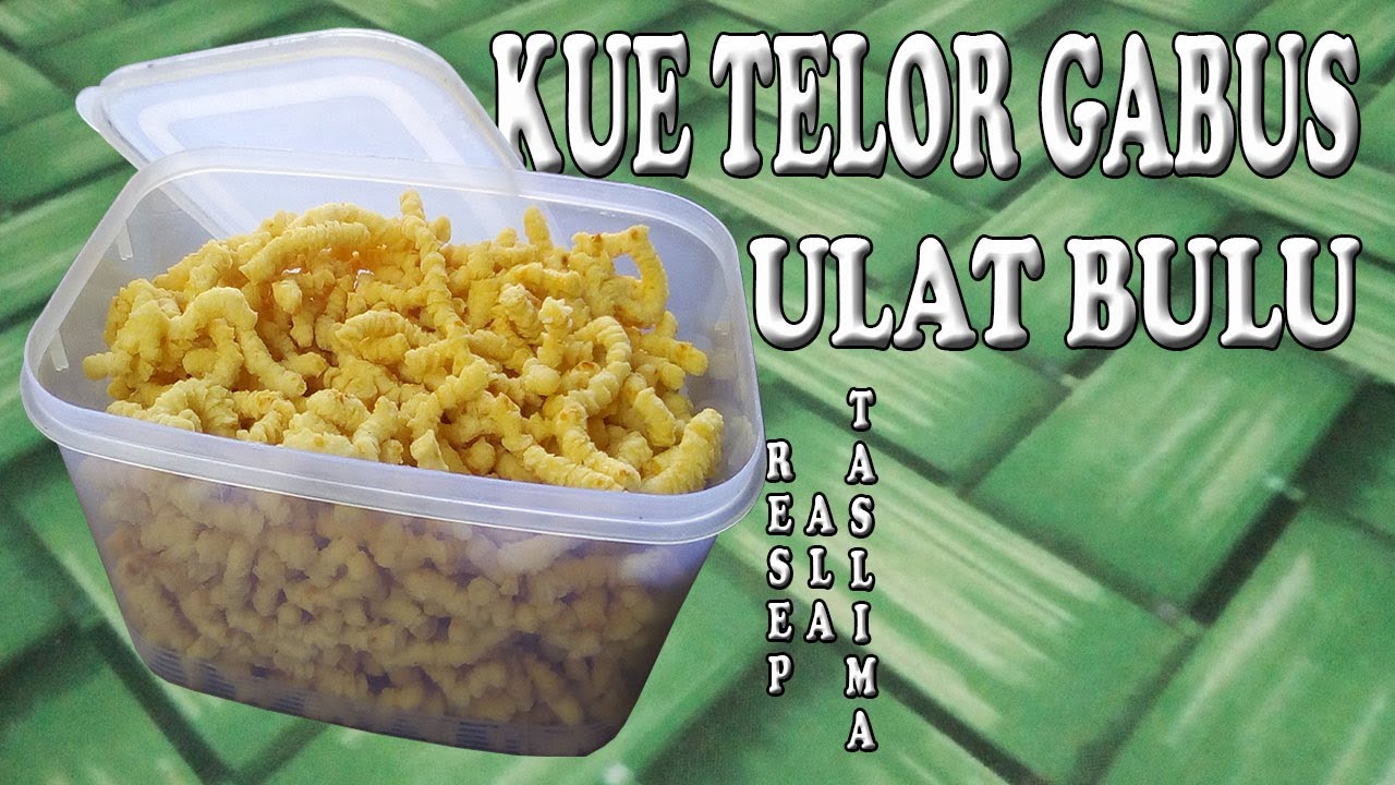 TELOR GABUS ULAT BULU RASA KEJU MUDAH BUATNYA ENAK RASANYA - YouTube