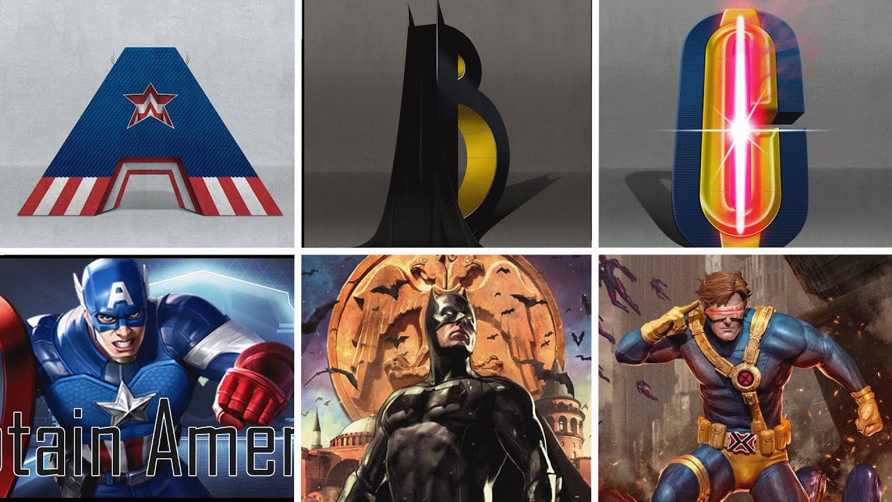 Alphabet ABC - Superhero ABC - Alphabet Lore | Part 1 - YouTube