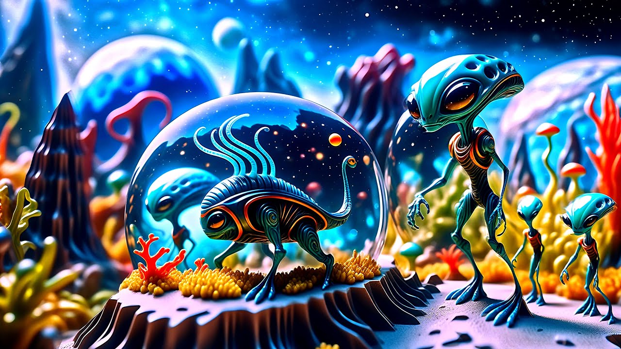 AI Generated Video: They and Their Ecosystem (Animation Created by ...