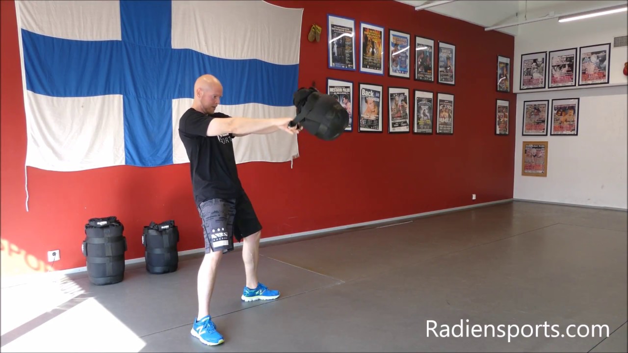 Sandbag Swing - YouTube