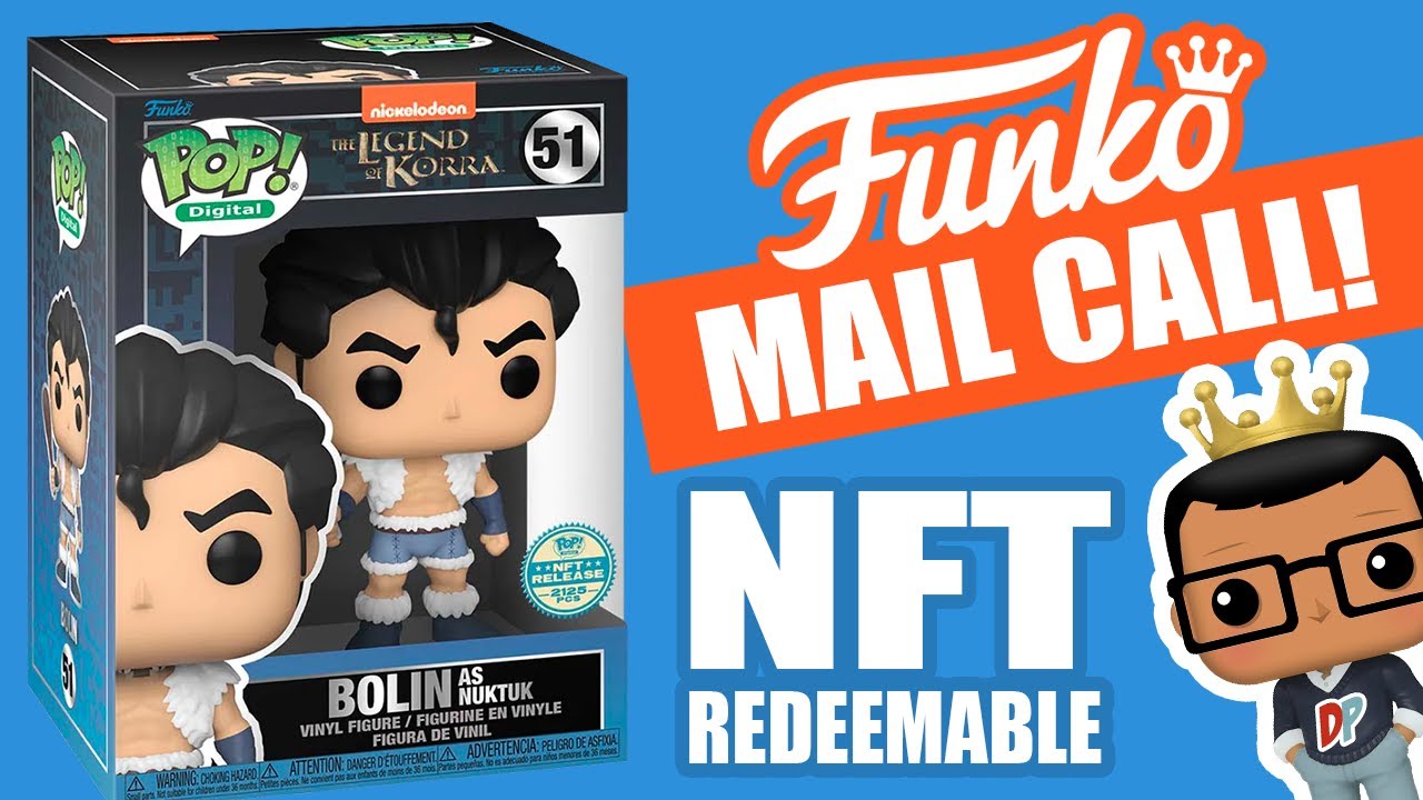 Funko Pop Avatar Legends Nft Bolin As Nuktuk Youtube