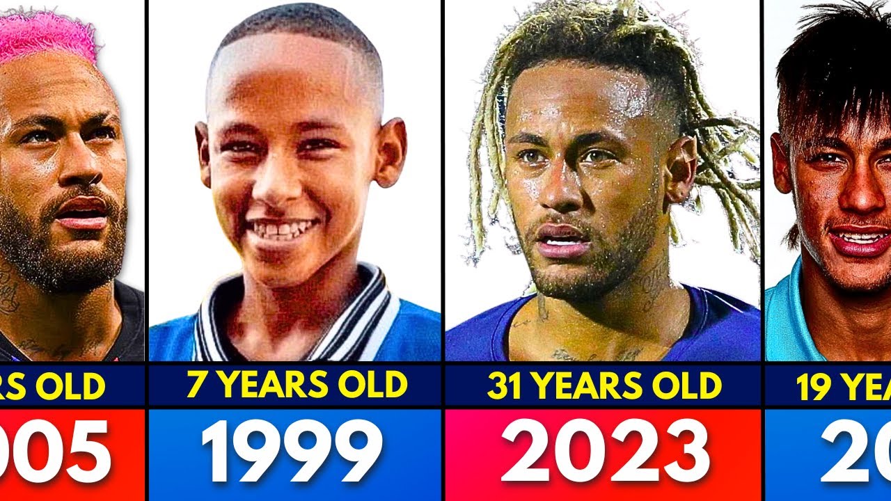 Neymar Jr. - Transformation From 1 to 31 Years Old. - YouTube