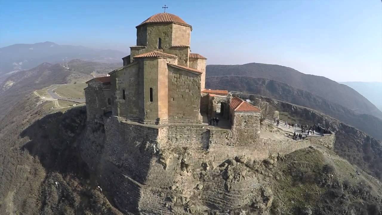 Jvari monastery - YouTube