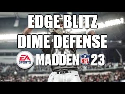 Madden 23 Glitches Cheats and Tips - Edge Blitz - Dime Formation - YouTube