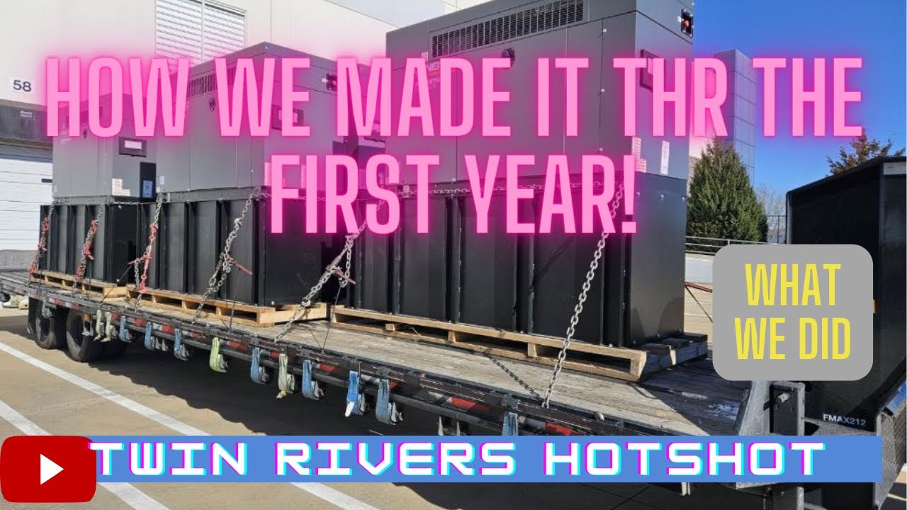 Do you want to survive your first year in hotshot trucking? - YouTube