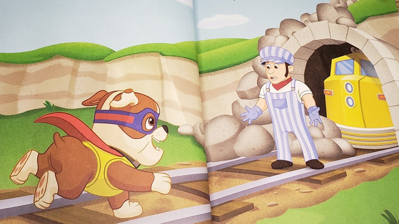 🐶 🚓 Vamos a leer/Lets Read PAW Patrol 🐶 🦸‍♂️ Rubble to the Rescue ...