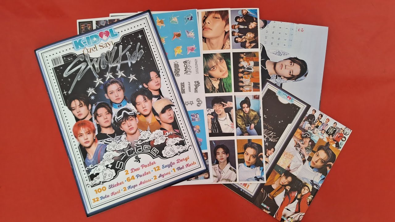K-İDOL STRAY KİDS 5-STAR ÖZEL SAYI 2023-04 /STRAY KİDS DERGİ AÇILIMI/K ...
