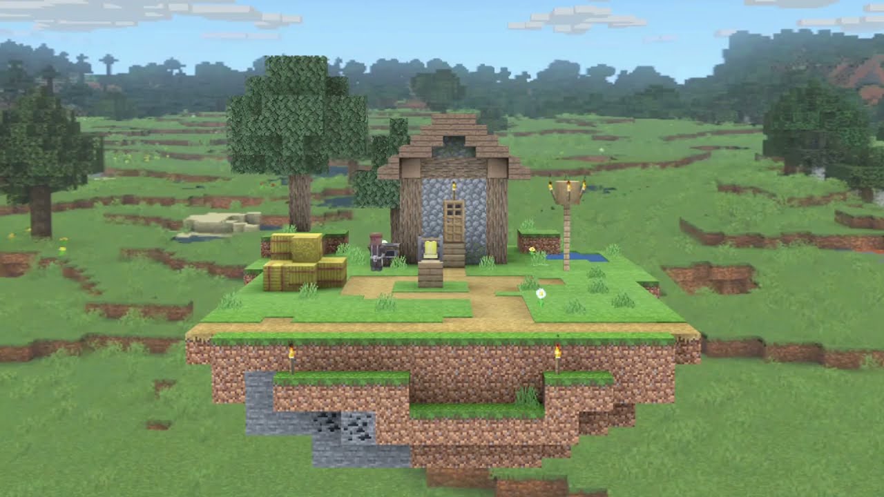 Minecraft World [Omega] | Super Smash Bros Ultimate stage. - YouTube
