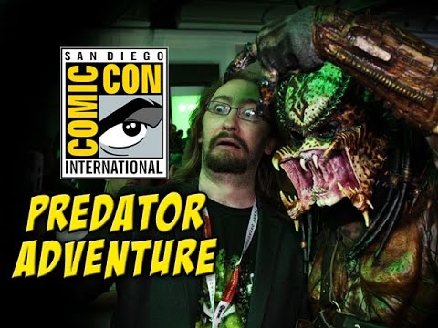 MAX GOES TO COMIC CON - Predator Meet Up - YouTube