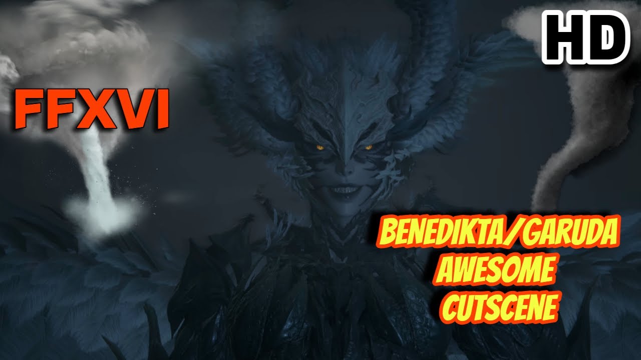 Benedikta turns into Garuda (Epic Cutscene) FINAL FANTASY XVI - YouTube