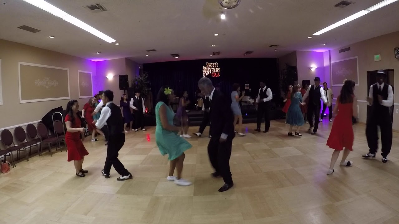 L.A. Swing Dance Posse Routine with Chester Whitmore - YouTube