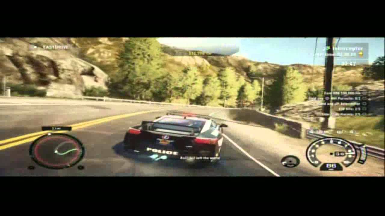 NFS Rivals (PS3) - Cop Mode: Chapter 7: Promoted - YouTube