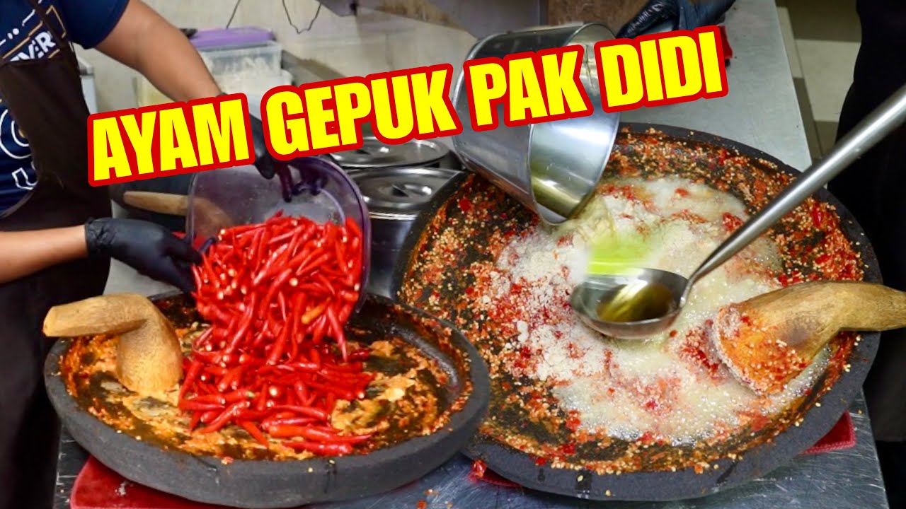 AYAM GEPUK 20 KILO CABAI PEDAS BERAPI - YouTube