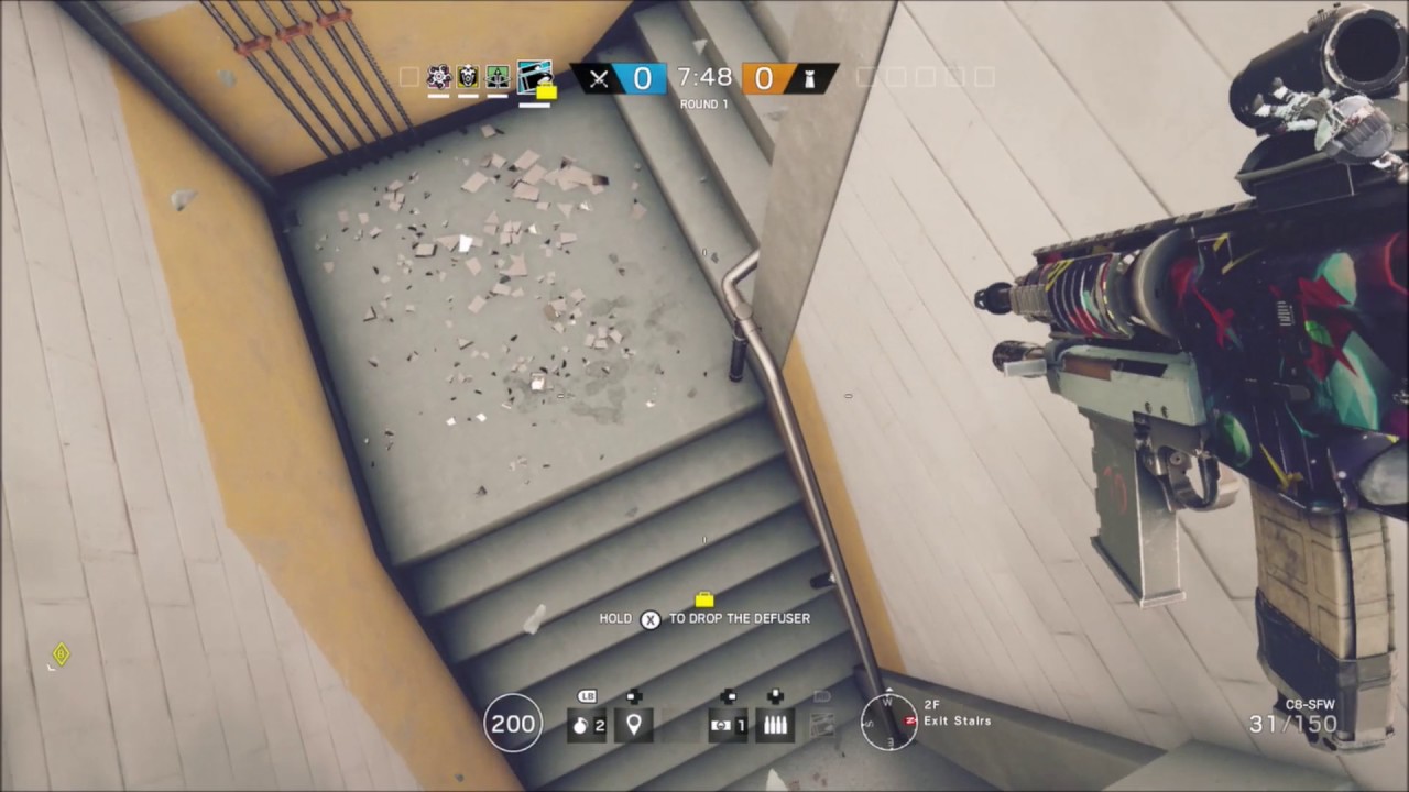 Rainbow 6 Siege: Consulate Strat - YouTube