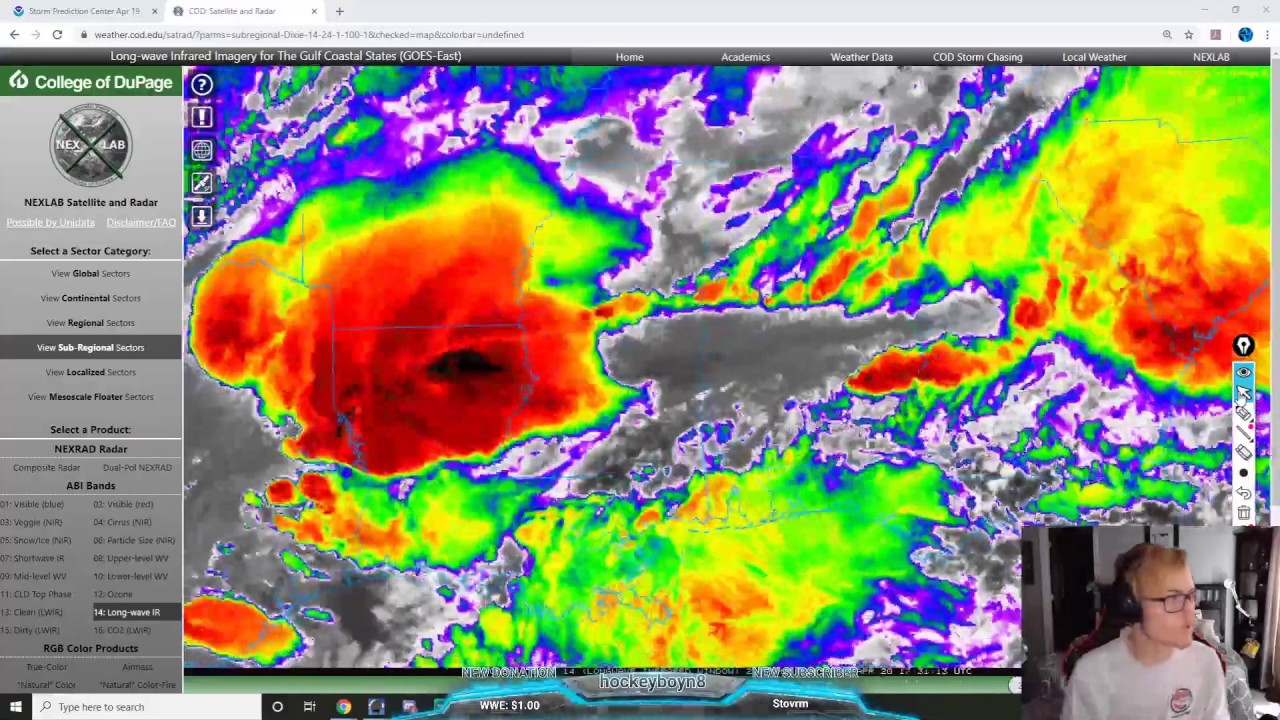 Another Weekend Tornado Outbreak (Forrest County EF-4 Tornado) (04/19 ...