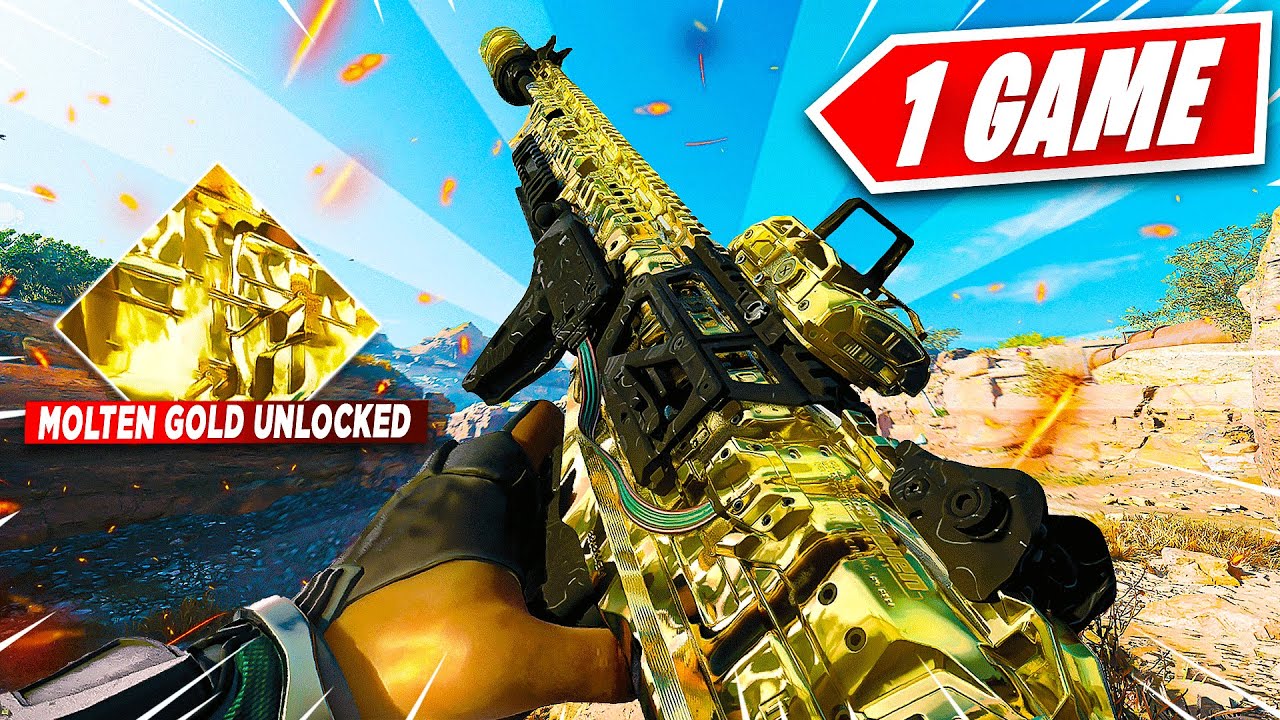 DO THIS NOW! FASTEST WAY to UNLOCK MOLTEN GOLD in BLACK OPS 7! (BO7 ...