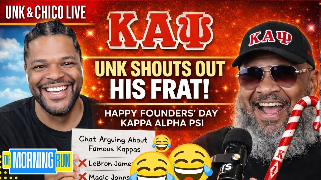 Unk Celebrates Kappa Alpha Psi & Names Famous Kappas 😂 | Unk & Chico ...