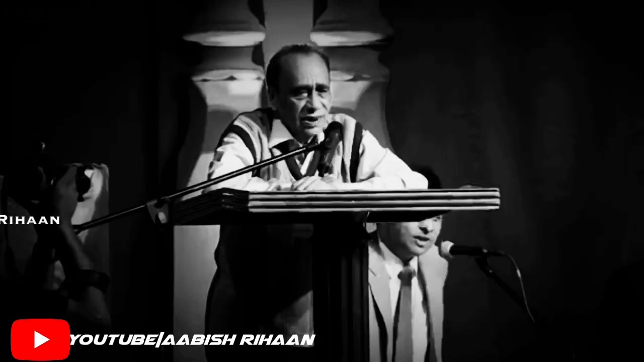 Mohabbat Rahi Char Din Zindagi Mein || Anwar Shaoor Poetry || - YouTube