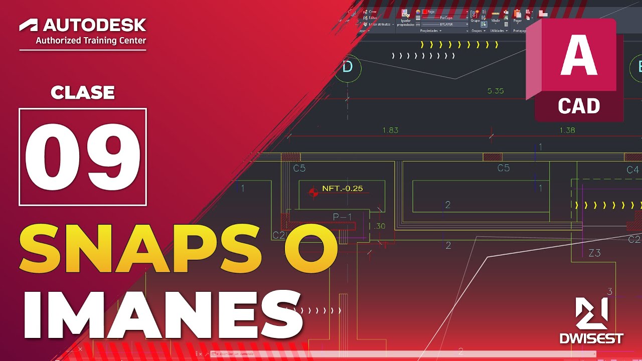 Saca provecho a los Snaps en Autocad 2026 - Clase 09 - Curso básico de ...