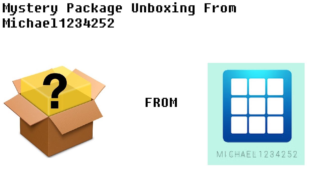 Mystery Package Unboxing From Michael1234252 - YouTube