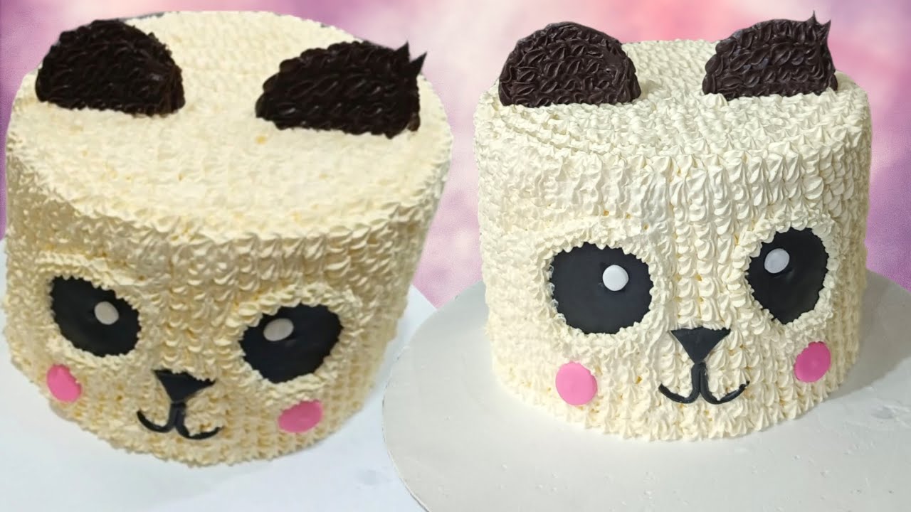 Panda birthday | cake new video | Panda cake wonderful cake | Panda ...