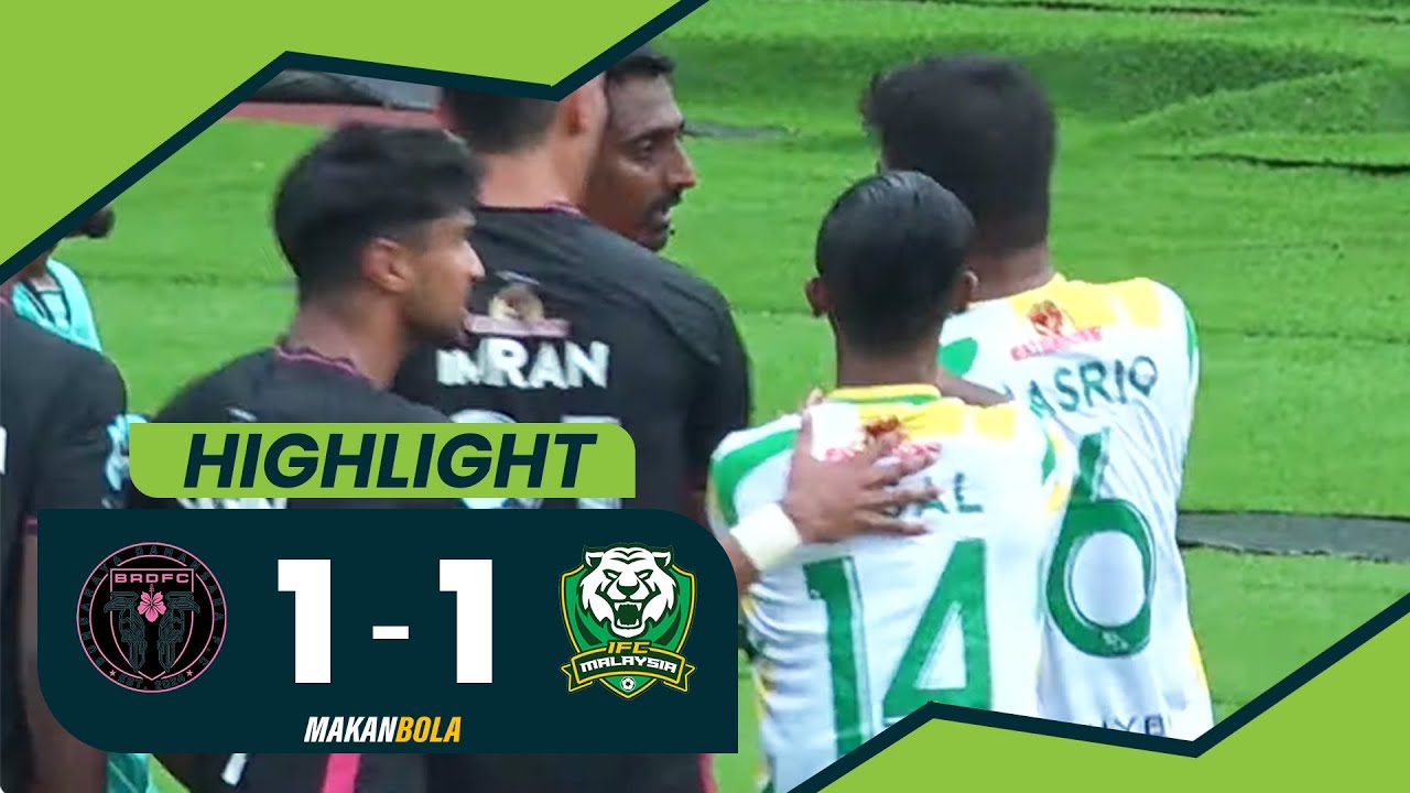 Bunga Raya Damansara FC 1-1 Imigresen FC | Liga A1 Semi-Pro MBSB Bank ...